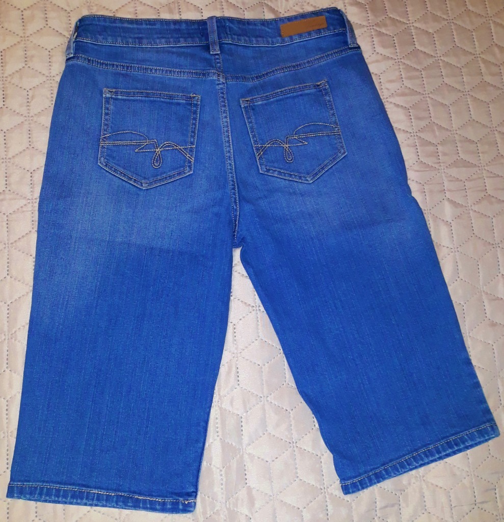 Spodnie jeansowe do kolan damskie 36 | Radom | Kup teraz na Allegro ...