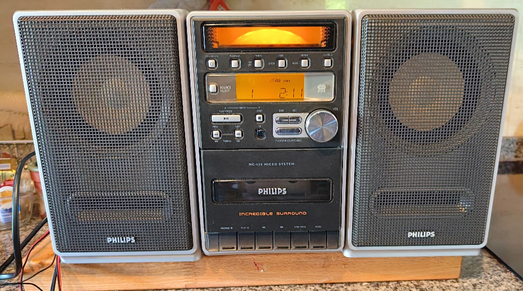 Philips MC-130 Micro System wieża stereo | wIRY | Ogłoszenie na Allegro ...
