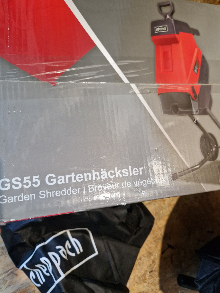 Rozdrabniacz ogrodowy Scheppach GS55 2400 wat | Raszków | Ogłoszenie na ...