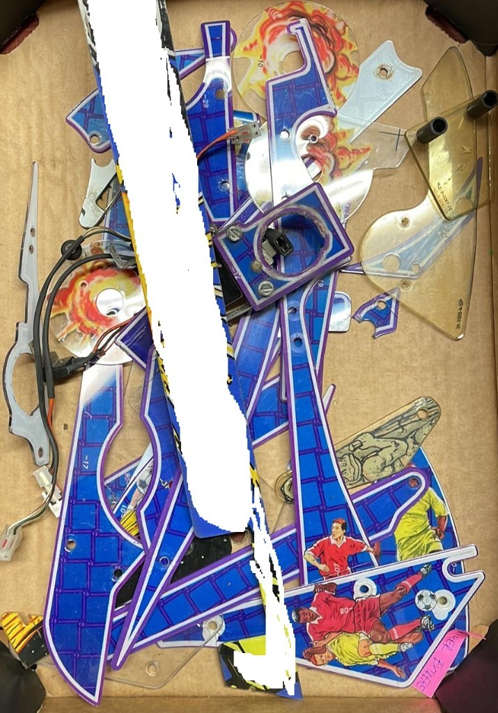 Extreme Striker Stern 00 flipper pinball plastik | Środa Wielkopolska ...