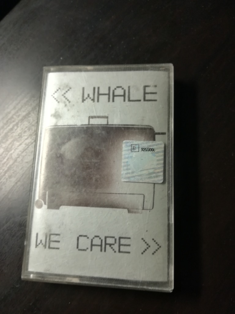 Whale We Care See Inlay For Details 1995 Whale Art | Warszawa ...