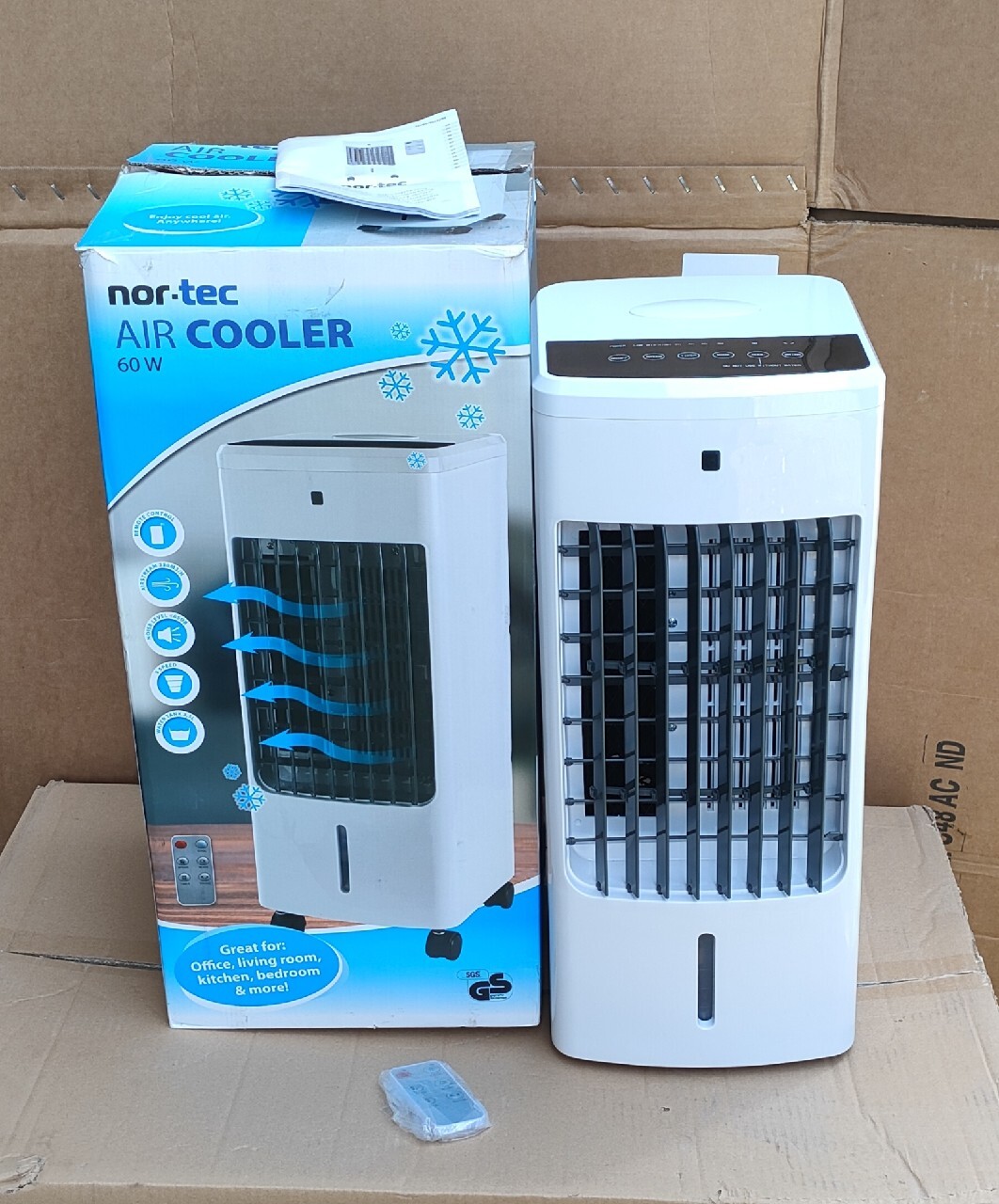 NORTEC Air Coller 60w Klimatyzator wodny klimator | Krężce | Kup teraz ...