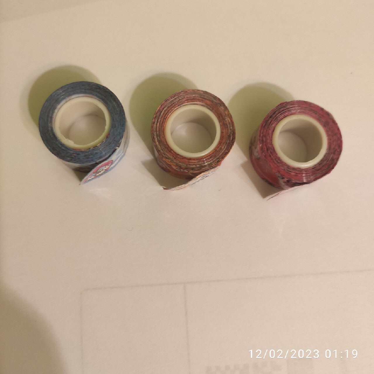 DIDDL zestaw 3 kolorowe mini taśmy klejące myszka | Łódź | Kup teraz na ...