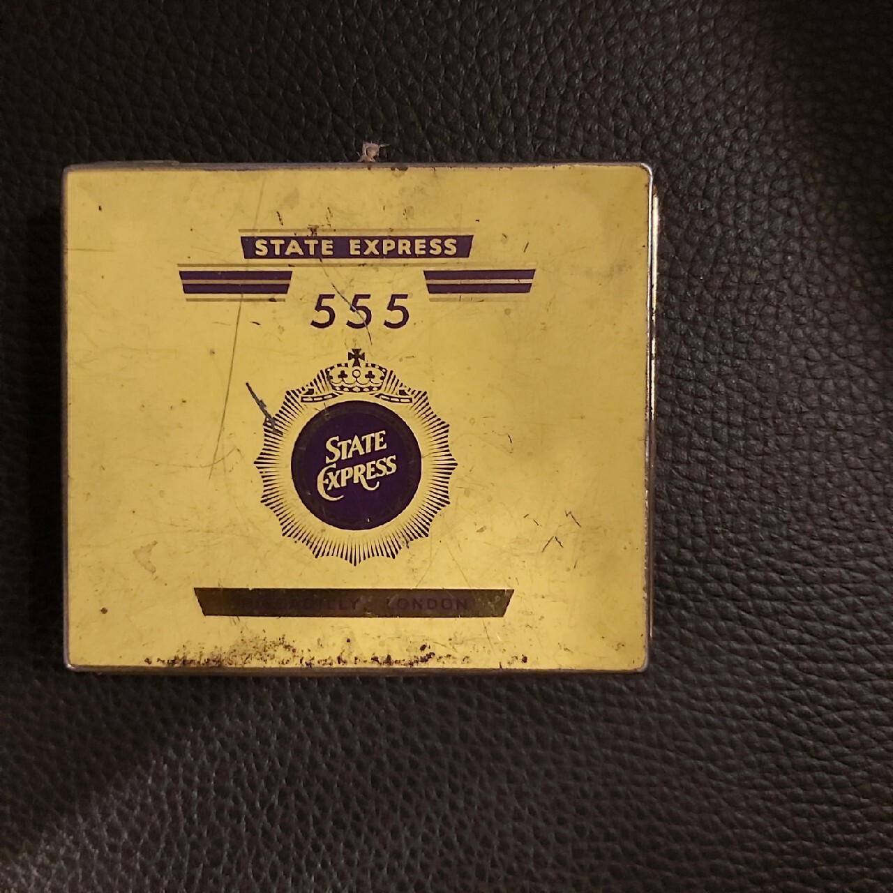 Sygna stara puszka State Express 555 | Bukowiec | Kup teraz na Allegro ...