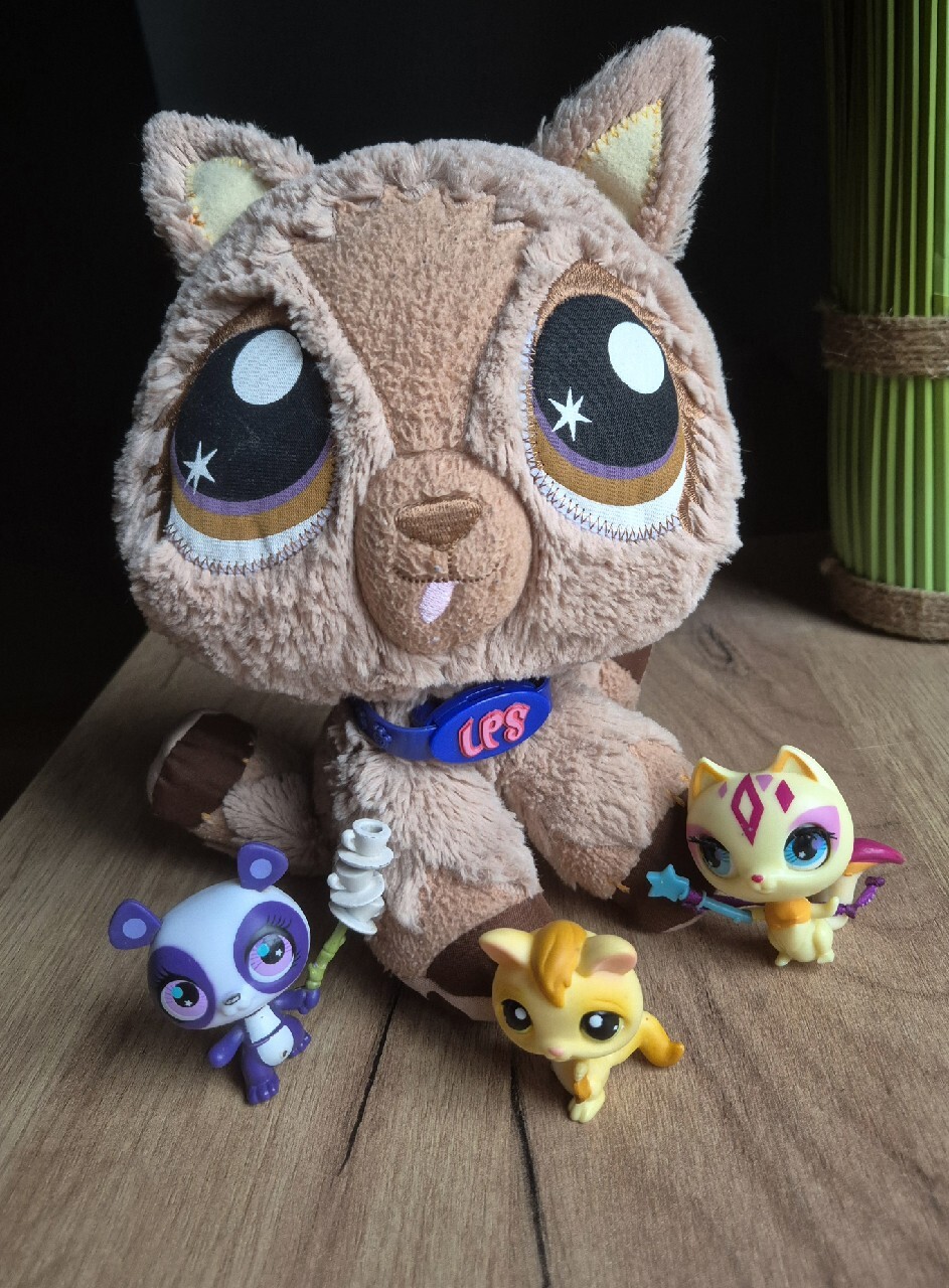 LPS maskotka pies figurki Littlest Pet shop kot panda wiewiórka ...
