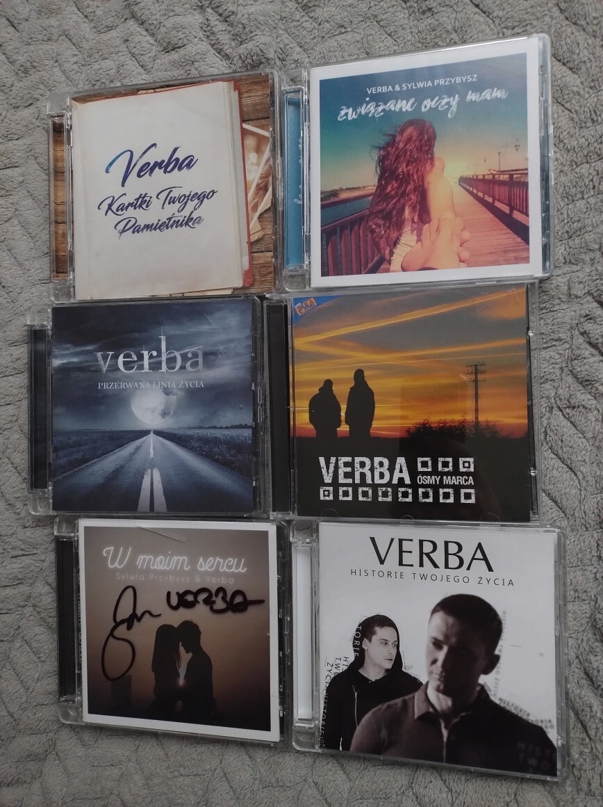 Płyty Verby (3 z autografem) | Głogów Młp. | Ogłoszenie na Allegro Lokalnie