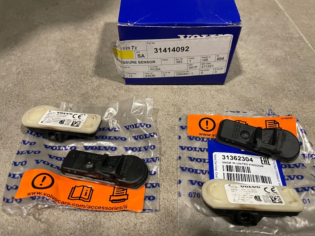 4 czujniki ciśnienia opon TPMS Volvo XC90 II | Niepołomice | Kup teraz ...