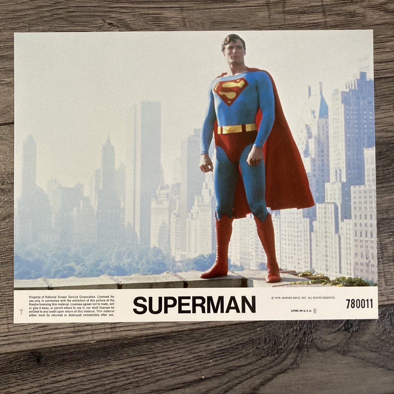 Superman - Christopher Reeve - zdjęcia promocyjne | Wieliczka | Kup ...