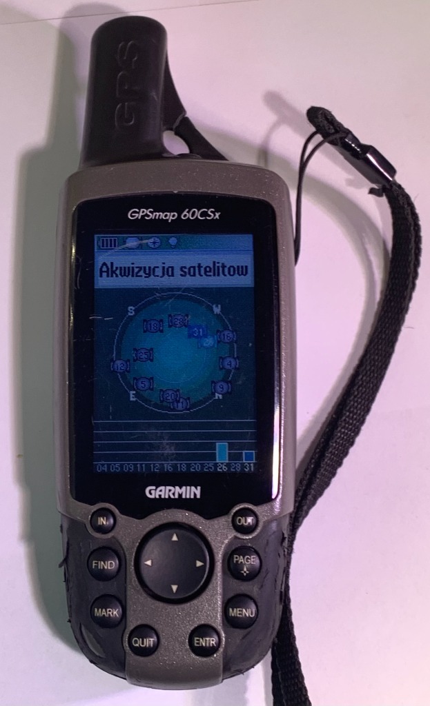 Garmin GPSmap 60CSx Nawigacja Outdoor GPS Barometr + Aktualne Mapy Topo ...