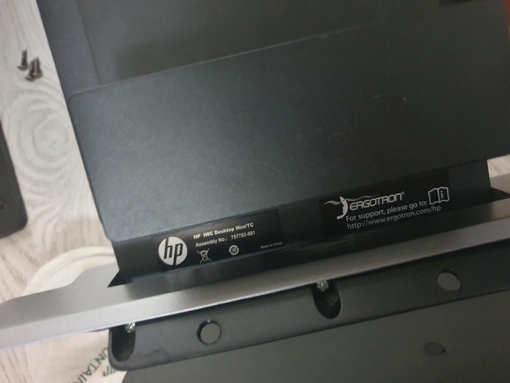 UCHWYT HP G1V61AA IWC Desktop Mini/TC | Nowa Sól | Kup teraz na Allegro ...