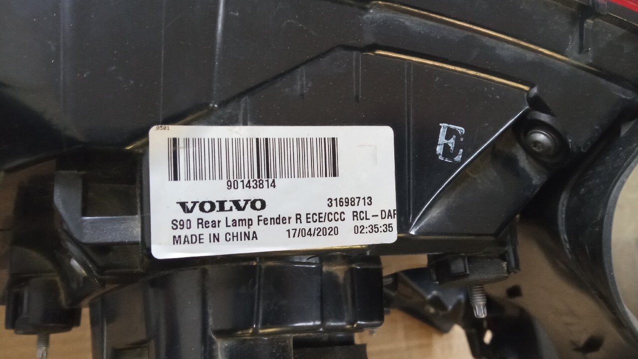 Volvo S90 lampa prawy tył LED 31698713 | Olsztyn | Kup teraz na Allegro ...