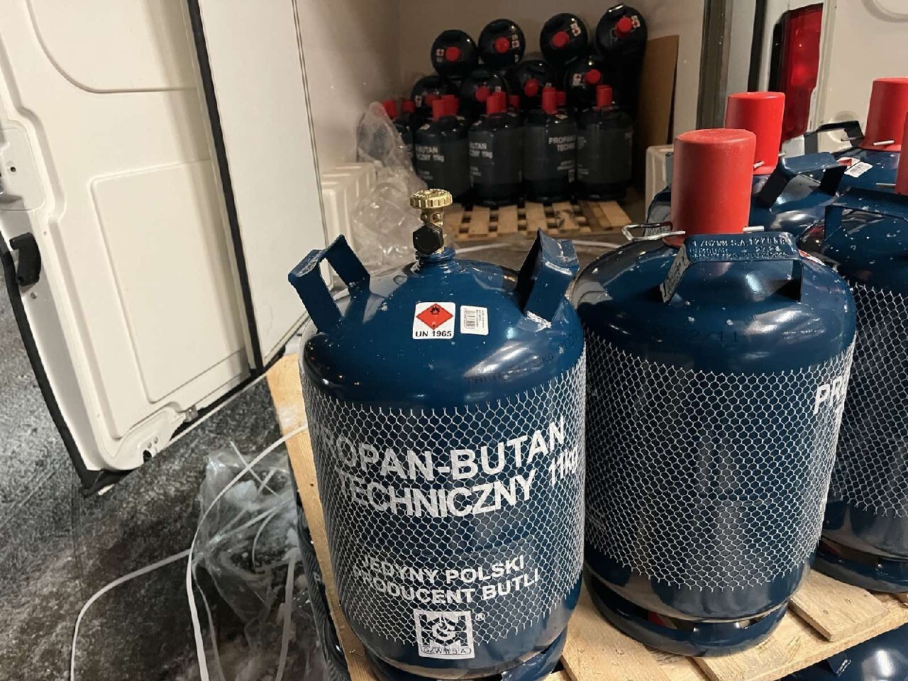 Butla gazowa propan-butan 11 KG NOWA LPG | Łódź | Ogłoszenie na Allegro ...