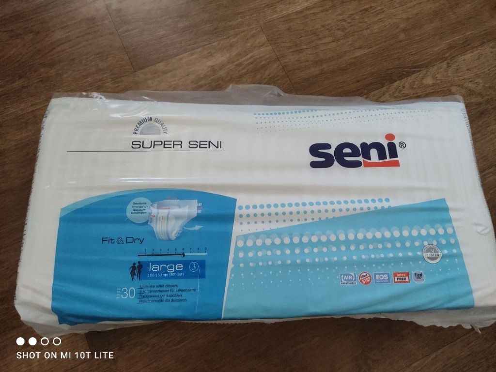 PAMPERSY DLA DOROSŁYCH SUPER SENI 3 L 30 szt. | Szamotuły | Kup teraz na Allegro Lokalnie