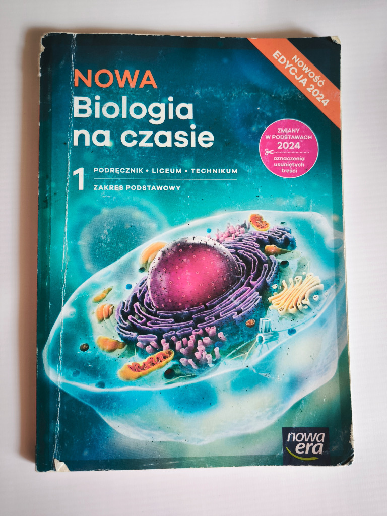 Nowa Biologia na czasie 1 Podręcznik. Zakres podstawowy 2024 Nowa Era | STASZÓW | Kup teraz na ...