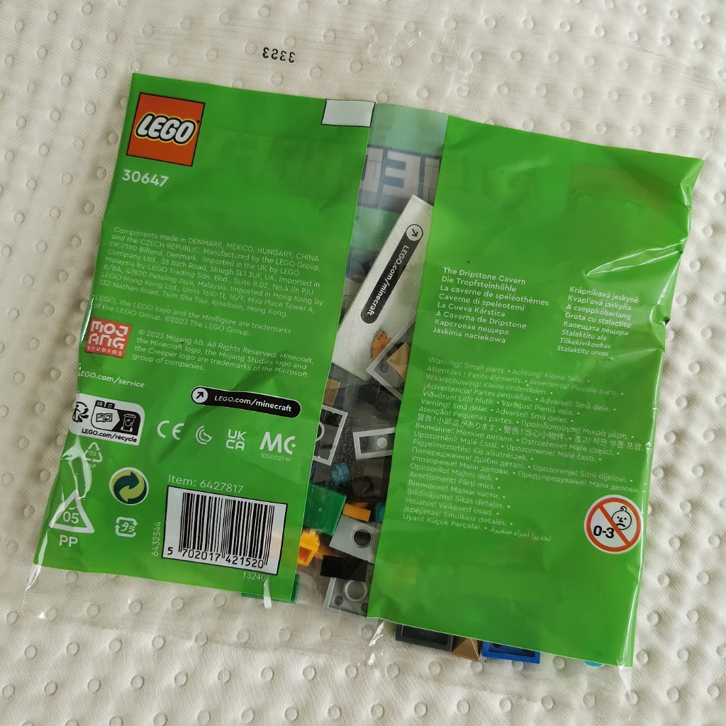 LEGO 30647 Minecraft The Dripstone Cavern polybag | Siewierz | Kup ...