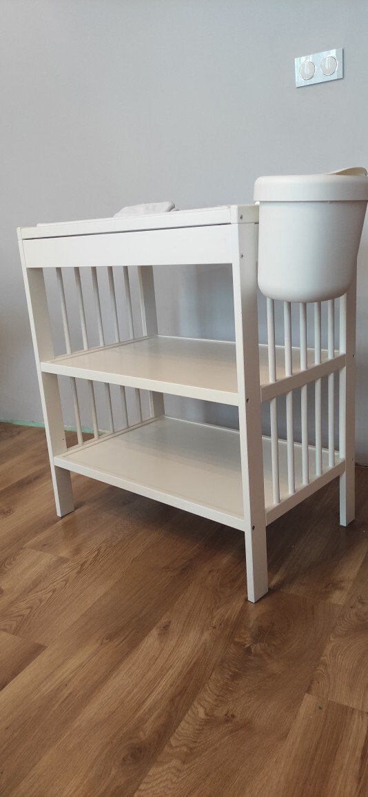 Drewniany przewijak Ikea Gulliver z dodatkami | Szczecin | Kup teraz na Allegro Lokalnie