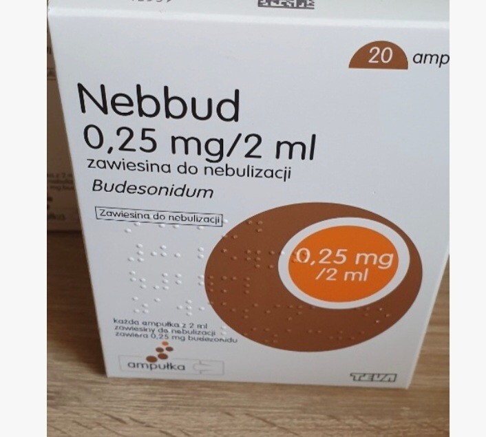 Nebbud 0,25mg astma inhalacja nebulizacja | Drawsko Pomorskie | Kup ...
