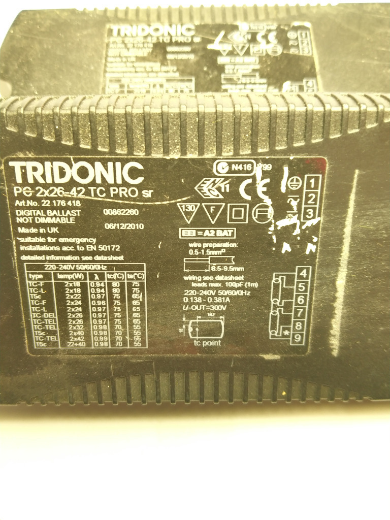 STATECZNIK TRIDONIC PC 2X26-42 TC PRO sr 2X26w | Warszawa | Kup teraz na Allegro Lokalnie