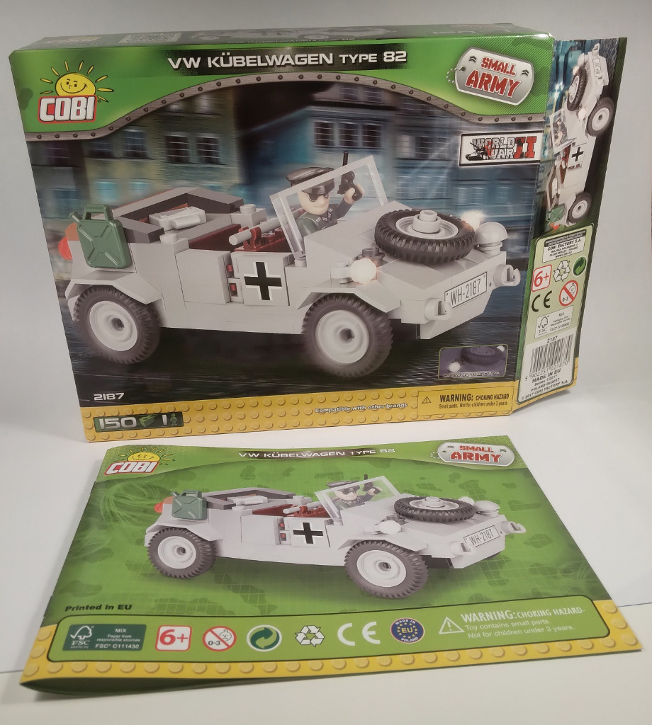 Klocki 2187 COBI Armia VW Typ 82 Kubelwagen | Głosków | Kup teraz na ...