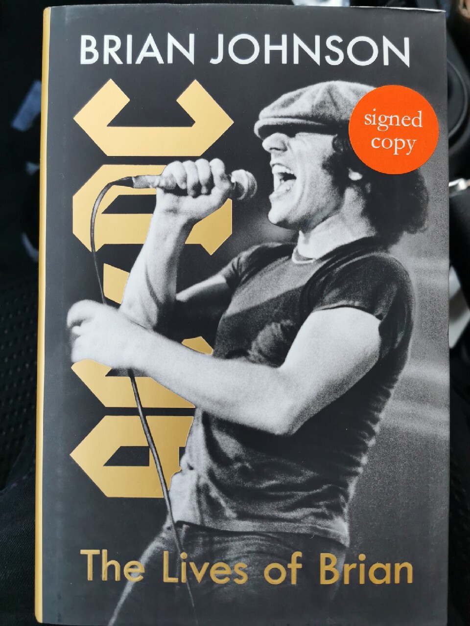 Brian Johnson AC DC książka + autograf + dowód | Warszawa | Kup teraz ...