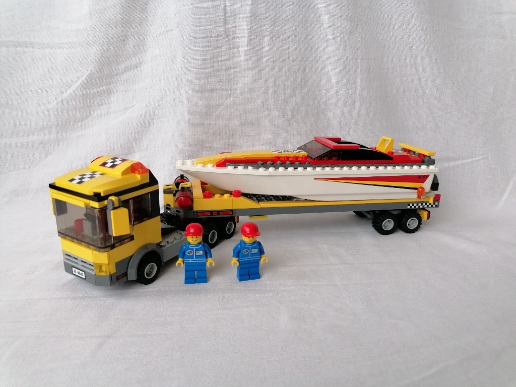 LEGO City 4643 Power boat transporter motorówka | Kraków | Kup teraz na ...