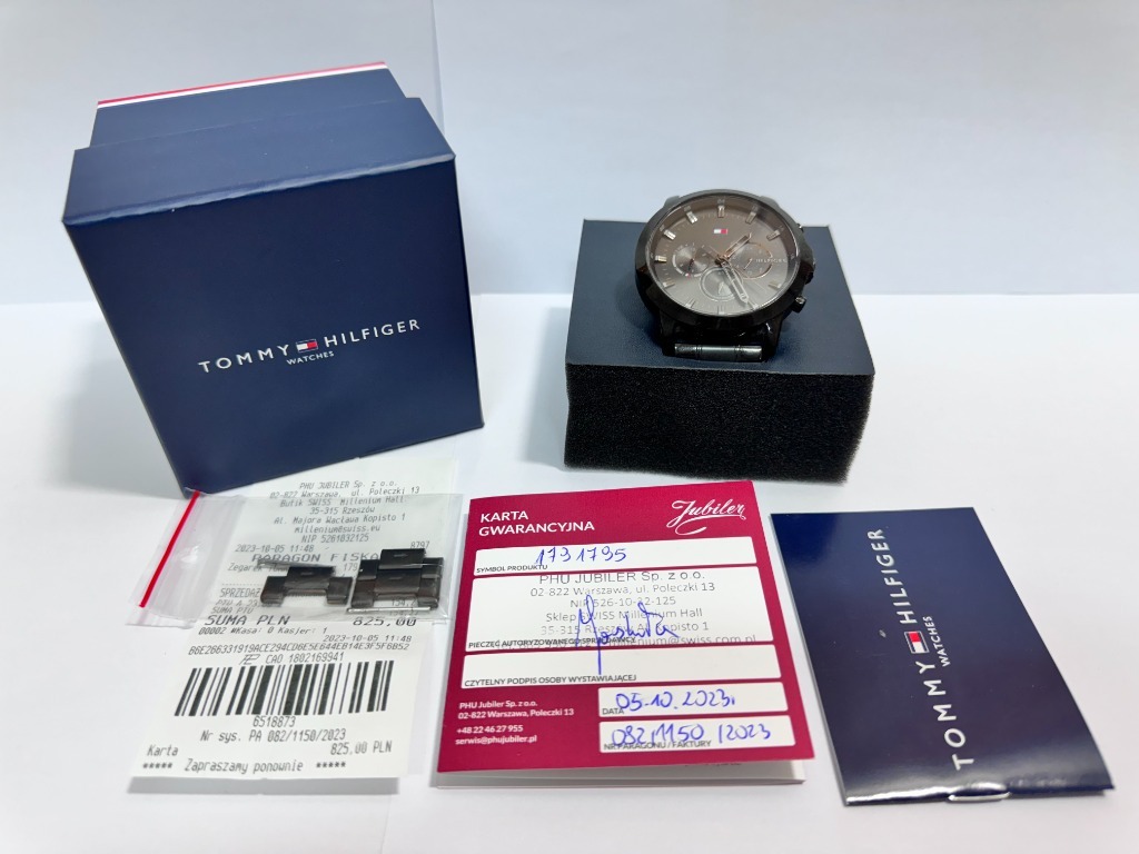 Zegarek męski Tommy Hilfiger 1791795 | Rzeszów | Kup teraz na Allegro ...