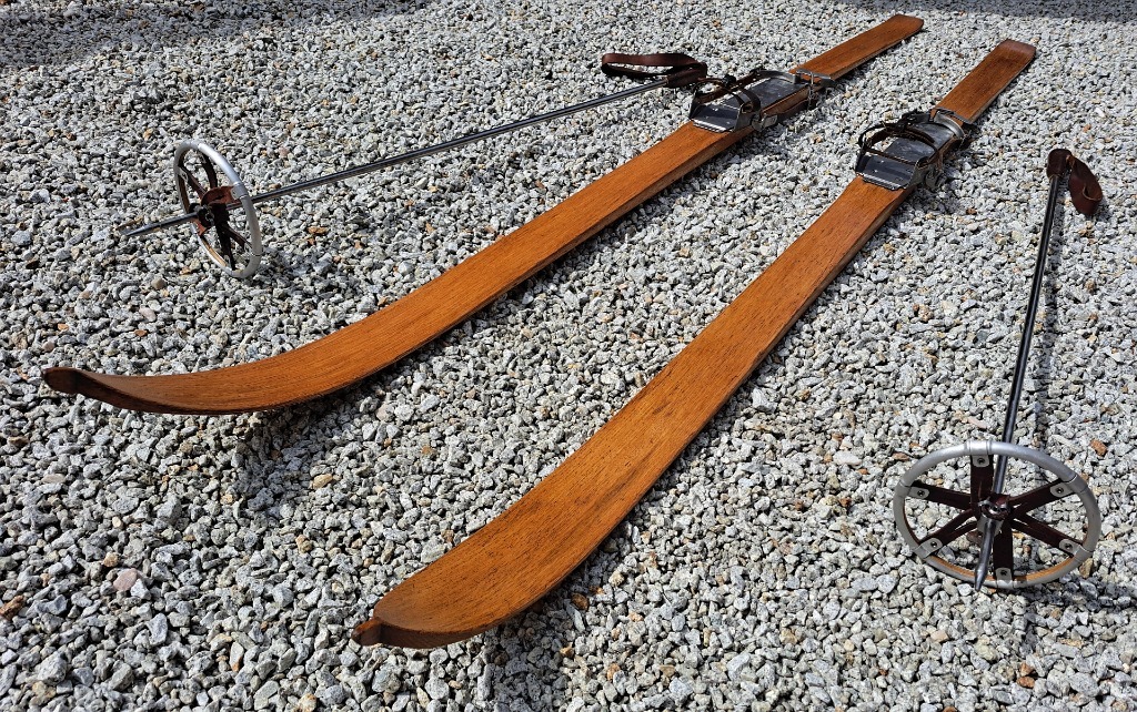 Stare Narty Drewniane - Niska cena na Allegro.pl