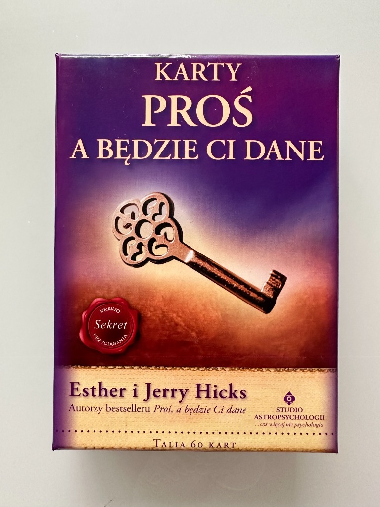 Karty Proś a będzie Ci dane Esther i Jerry Hicks | Kielce | Kup teraz ...