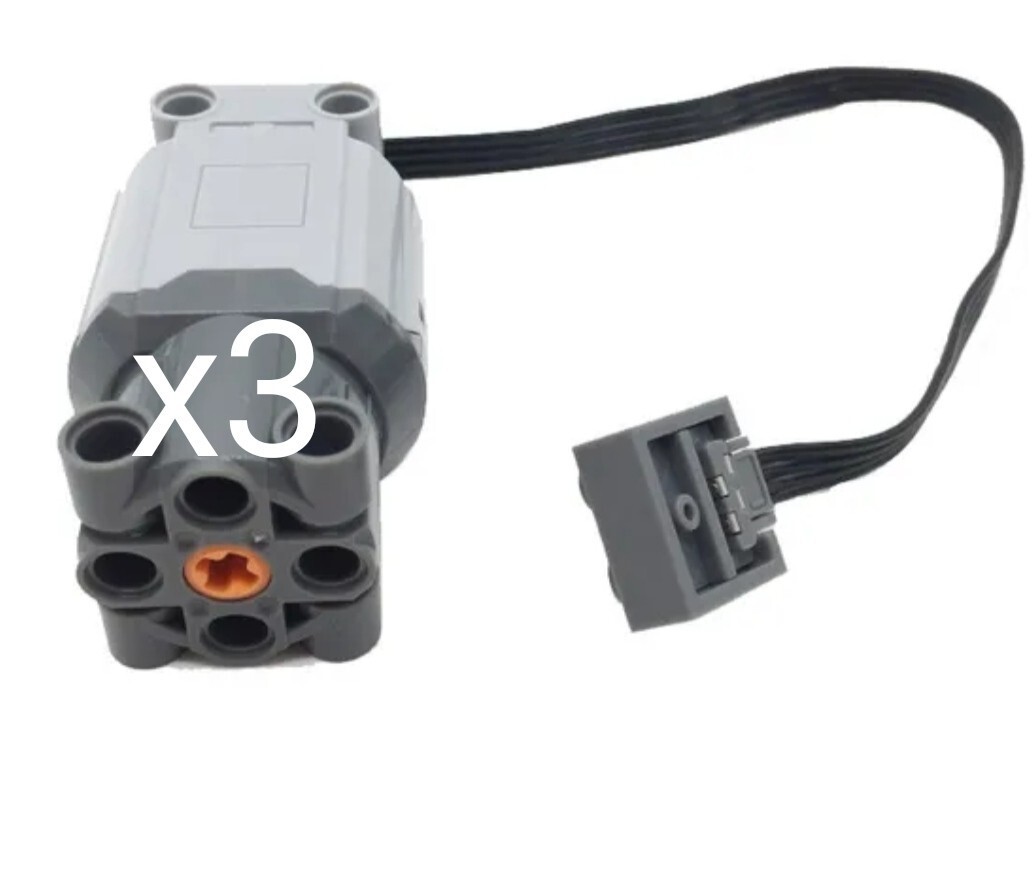Trzy silniczki L- motor do LEGO power function | Hażlach | Kup teraz na ...