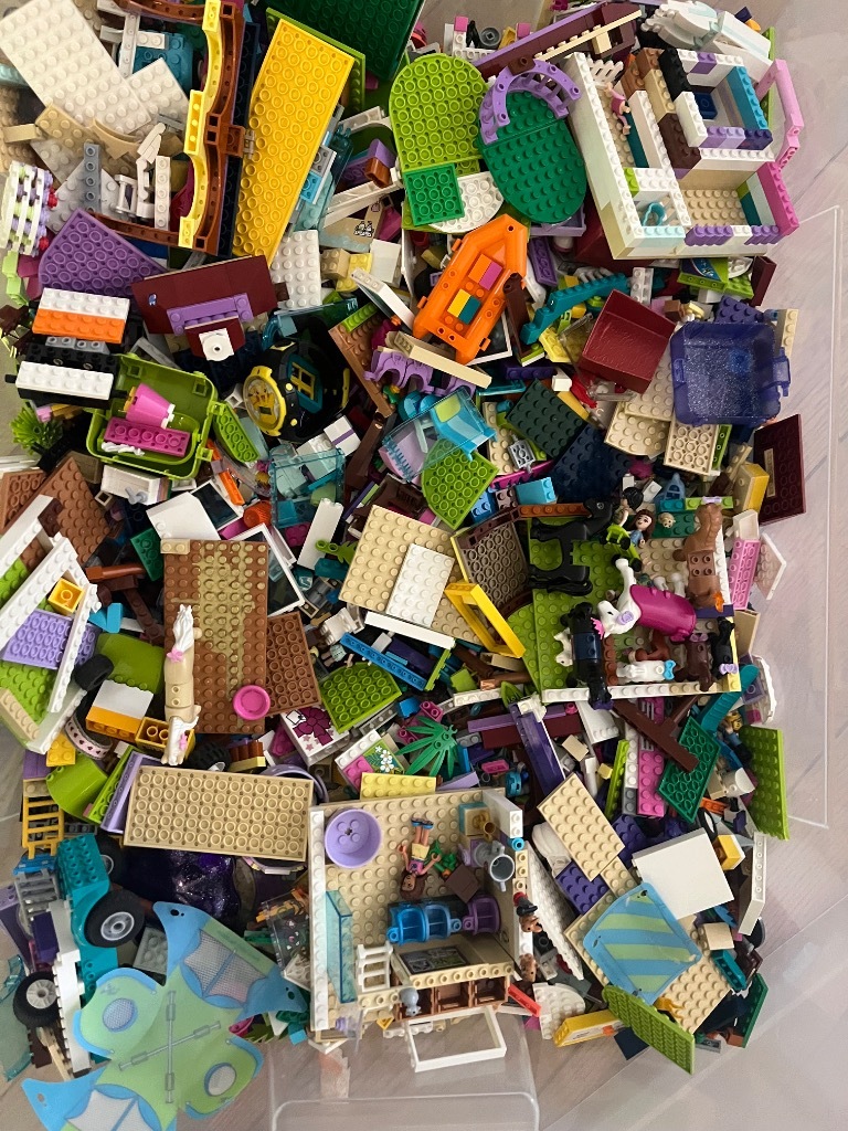 Lego ok 8 kg dziewczynka konie friends etc | Borówiec | Kup teraz na ...