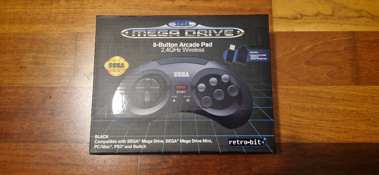SEGA MEGA DRIVE Arcade Pad WIRELESS | Goleniów | Kup teraz na Allegro ...