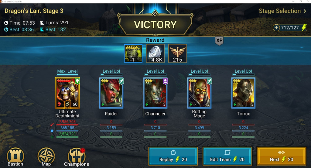 Raid Shadow Legends, Lazarius Mythical !, UDK 6 Star Awakening Bestia ...