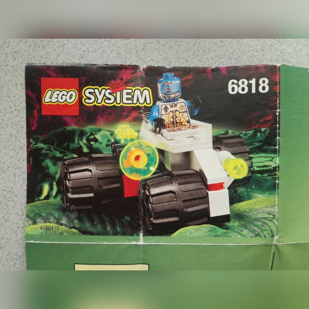 Instrukcja Lego 6818 Space UFO Cyborg Scout | Warszawa | Kup teraz na ...