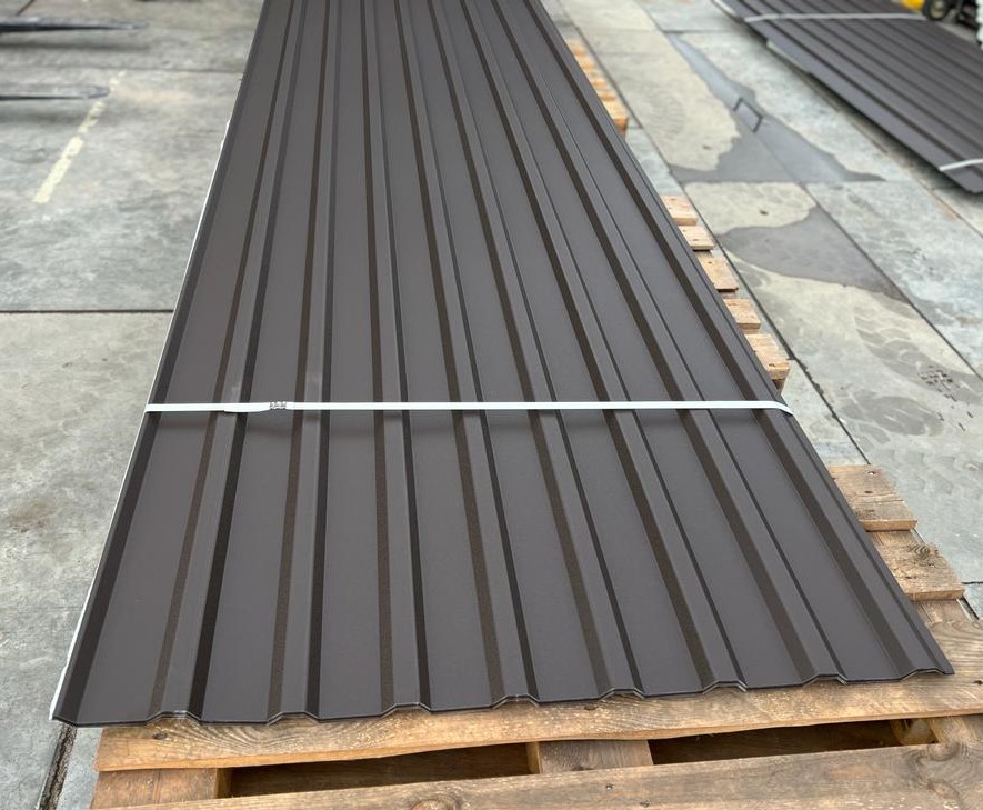 Blacha trapezowa T18 BRĄZOWA MAT | Słupca | Ogłoszenie na Allegro Lokalnie