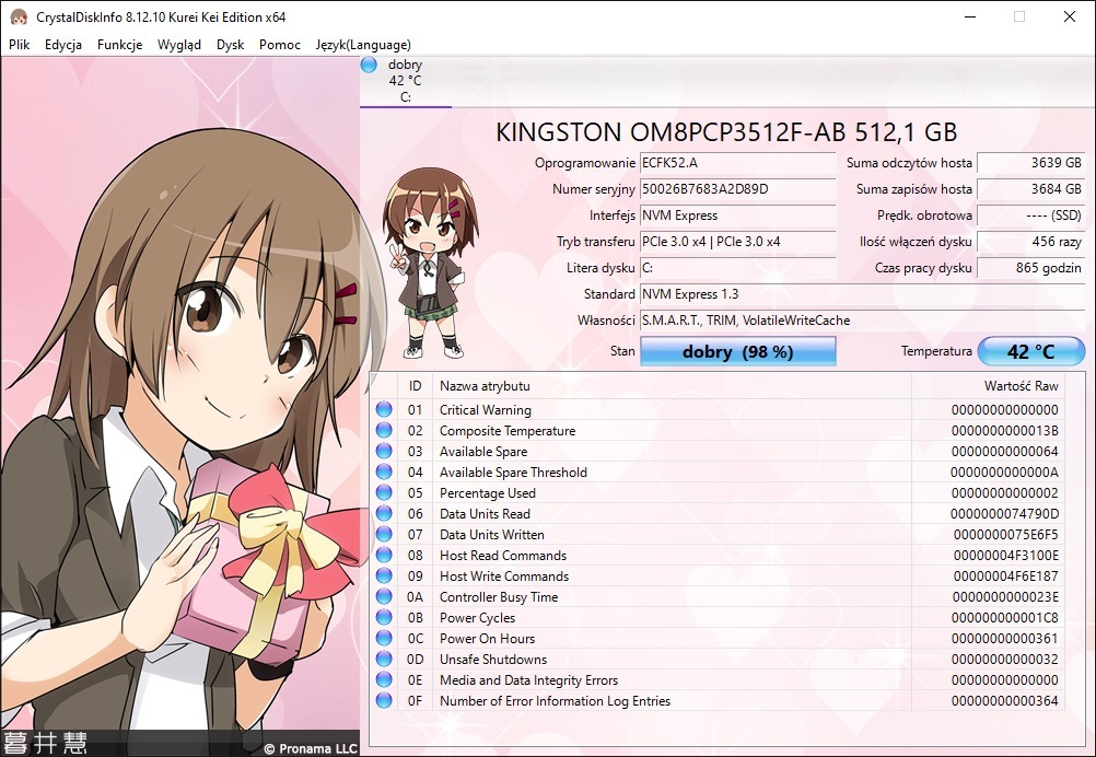 Dysk Kingston SSD M.2 512GB(OM8PCP3512F-AB) | Siedlce | Kup teraz na ...