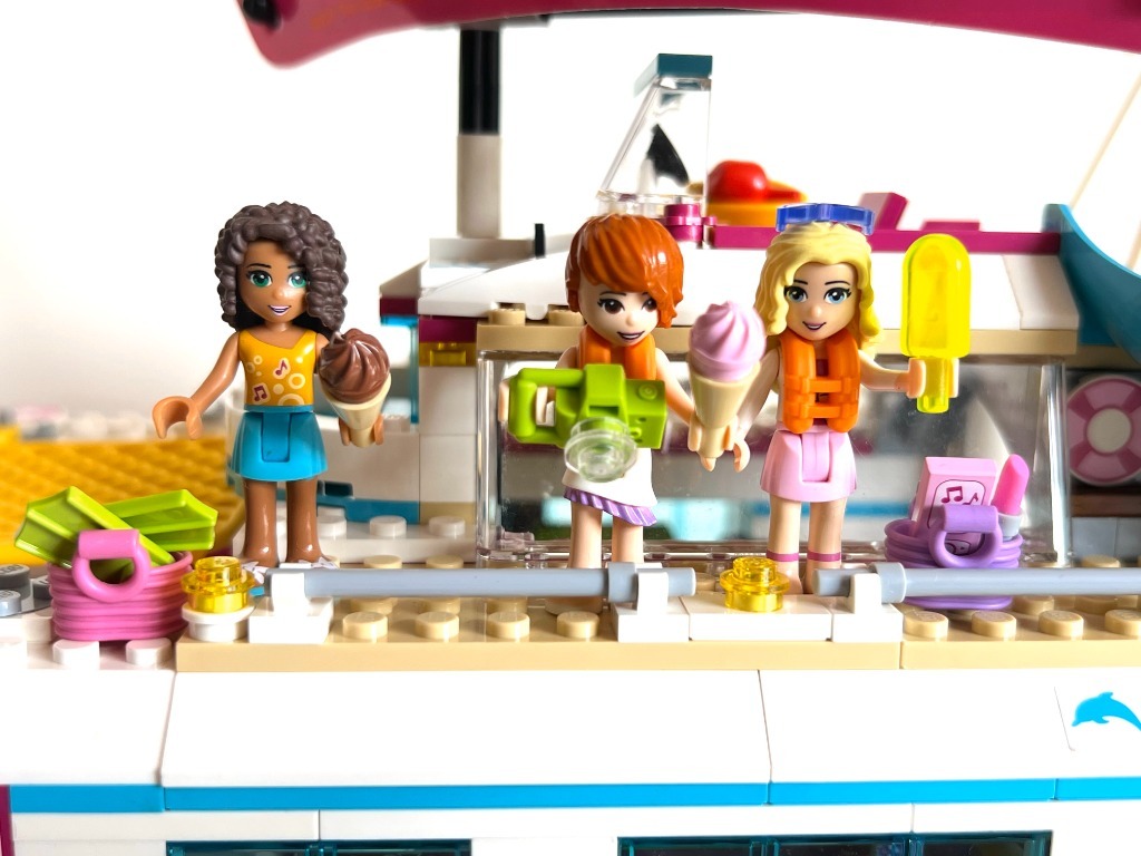 LEGO Friends 41317 Słoneczny katamaran kpl z instr | Kicin | Kup teraz ...