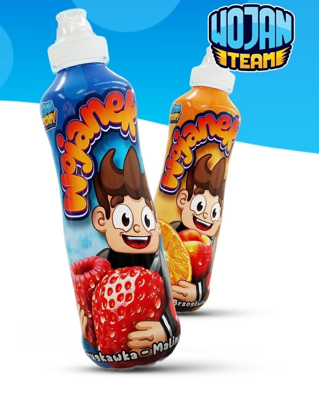 Wojanek 6x500ml TruskawkaMalina lub PomarańczBrzoskwinia | Grodków | Kup teraz na Allegro Lokalnie