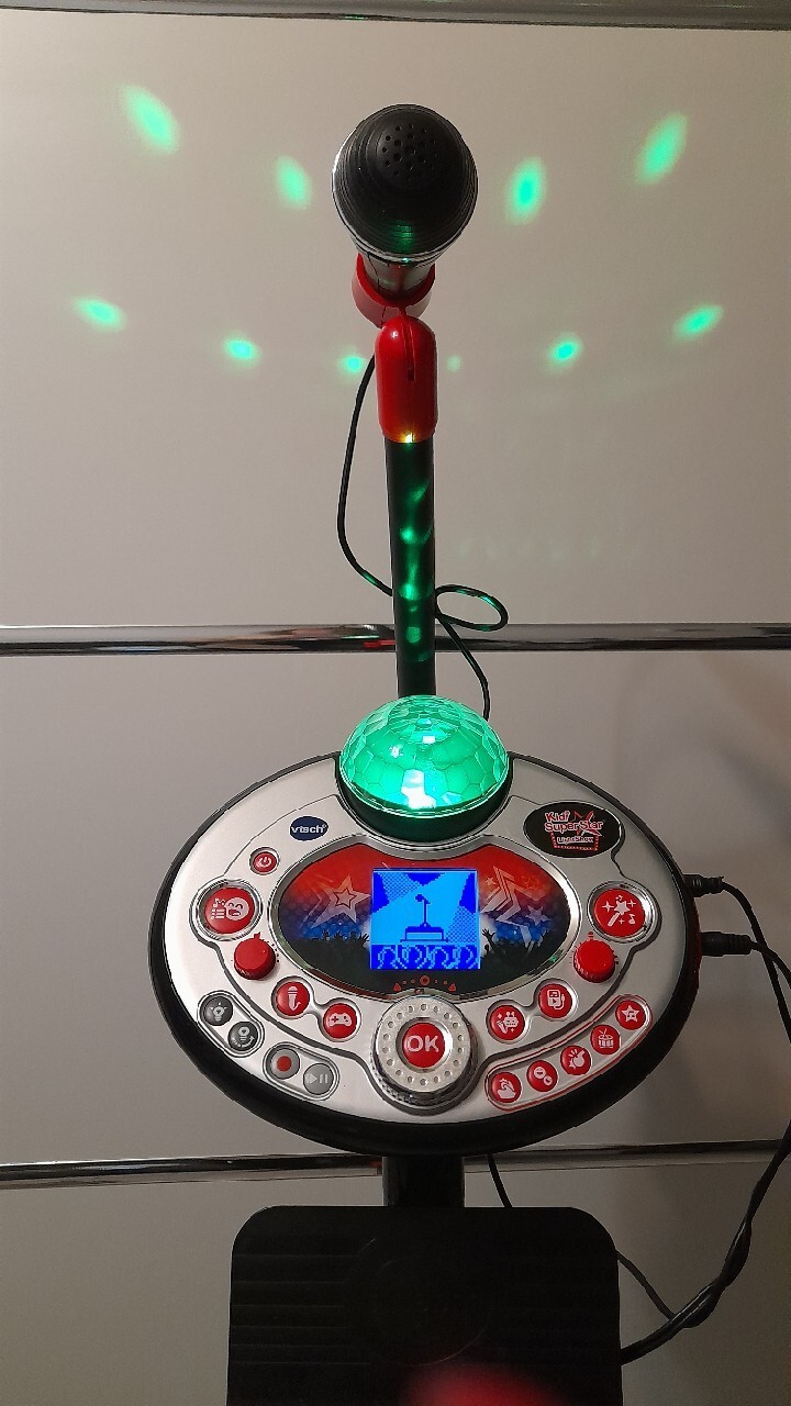 Vtech mikrofon ze statywem, kula disco 9w1 (31+) | Blizno | Kup teraz ...