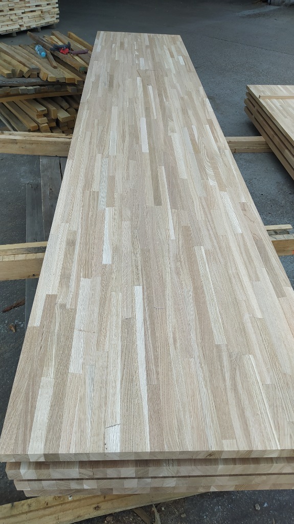 Blat dębowy klejony typu Rusitc 3000x600x38 mm | Stare Kurowo | Kup ...