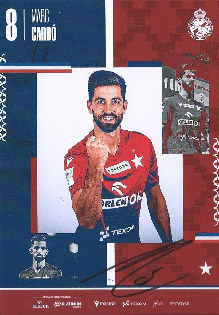 Marc CARBO autograf WISŁA KRAKÓW | Warszawa | Kup teraz na Allegro Lokalnie