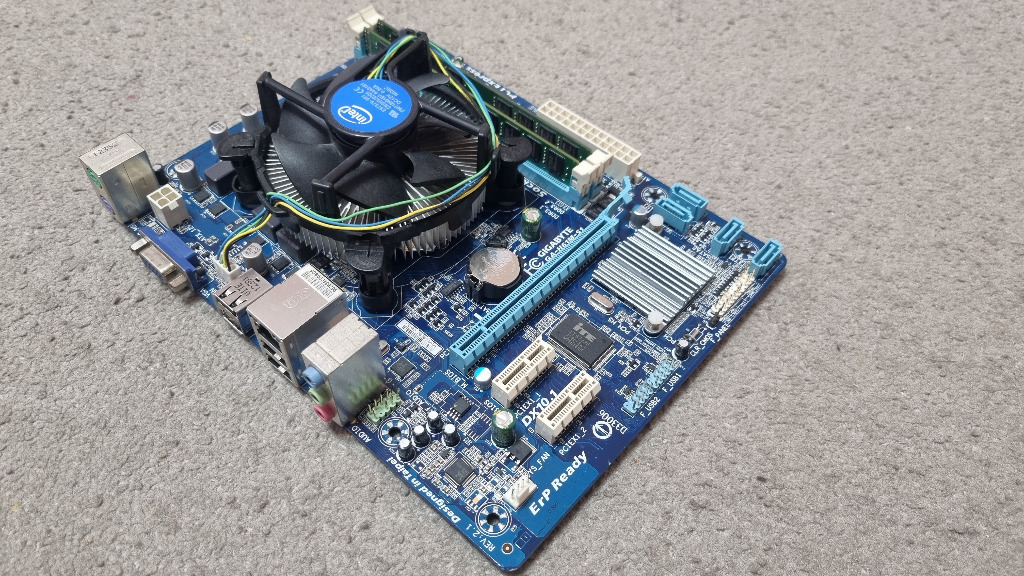 GIGABYTE GAH61MS1 Intel DualCore Pentium G2020 2 9Ghz 4GB RAM | Rybnik ...