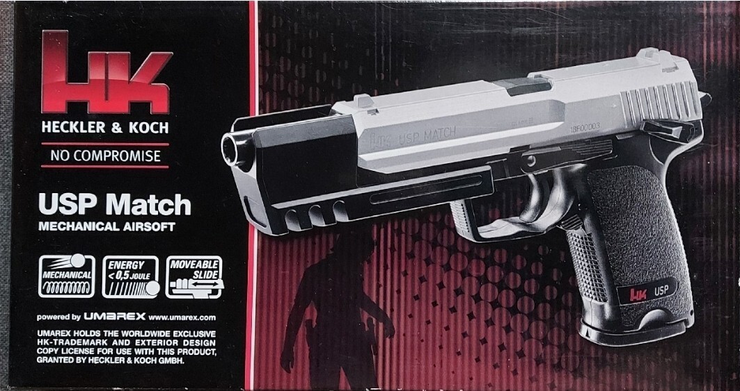 HECKLER & KOCH PISTOLET USP MATCH TOMB RAIDER | Zabrze | Kup teraz na ...