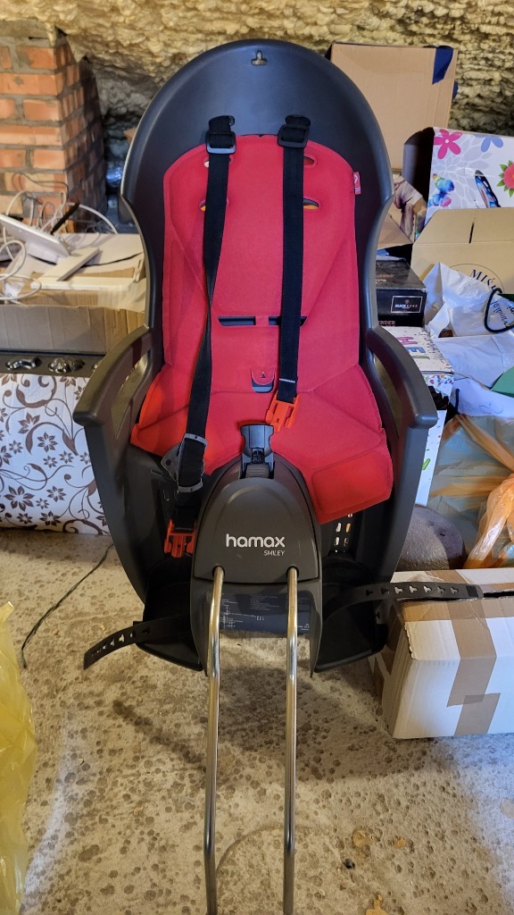 Fotelik Hamax Smiley + dodatek | Warszawa | Kup teraz na Allegro Lokalnie
