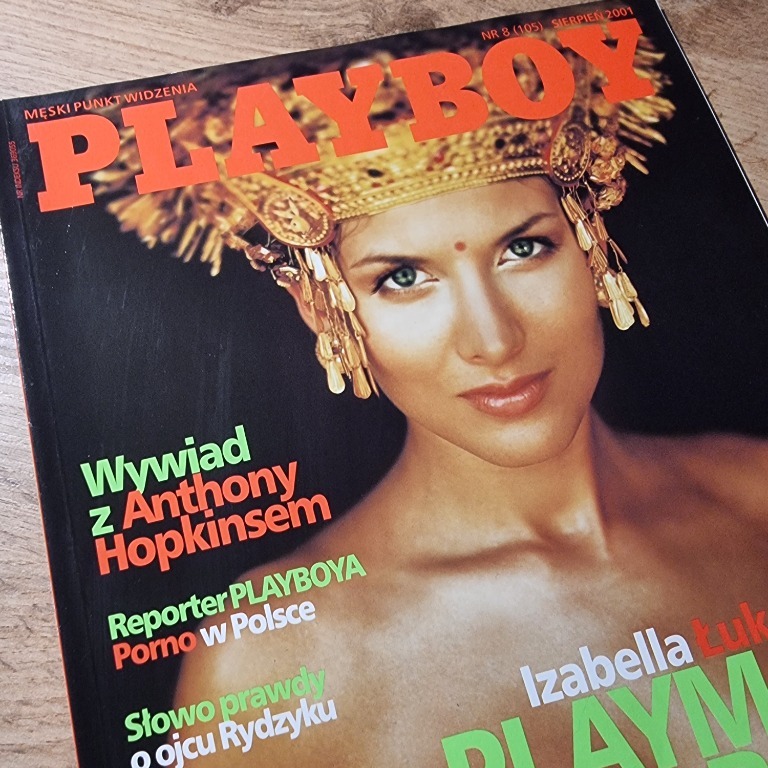 Playboy 8 (105) sierpień 2001 - Izabella Łukomska | Tarnów | Kup teraz na Allegro Lokalnie