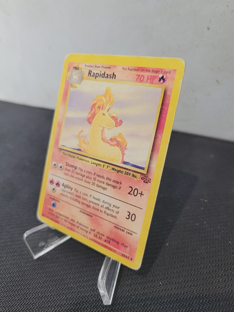 Rapidash 44/64 base set 1999 karta pokemon | Warszawa | Licytacja na ...