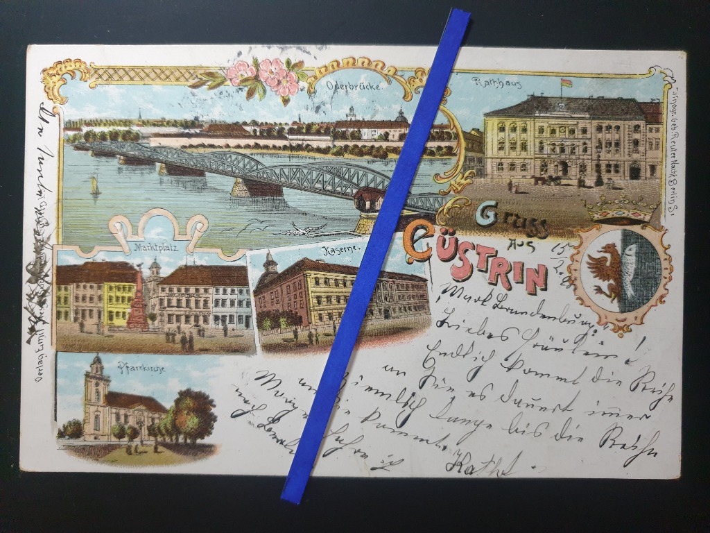 KOSTRZYN 1998 Gruss aus Litografia Custrin | Tarnów | Licytacja na ...