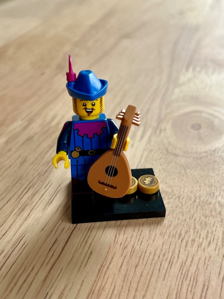 LEGO Minifigures Seria 22 bard jaskier | warszawa | Kup teraz na ...