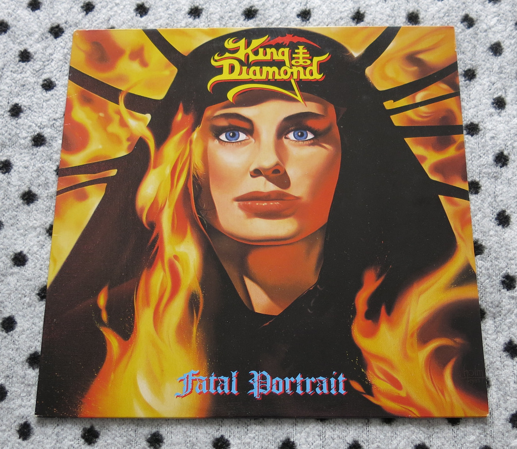 KING DIAMOND - Fatal Portrait LP 1986 ROADRUNNER HOL FIRST PRESS OIS ...