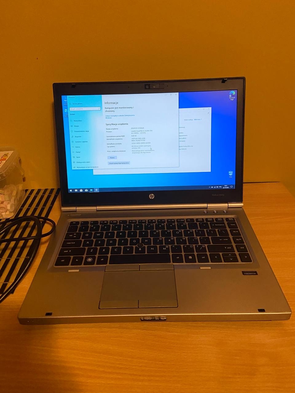 Laptop HP EliteBook 8460p | Łodz | Kup teraz na Allegro Lokalnie