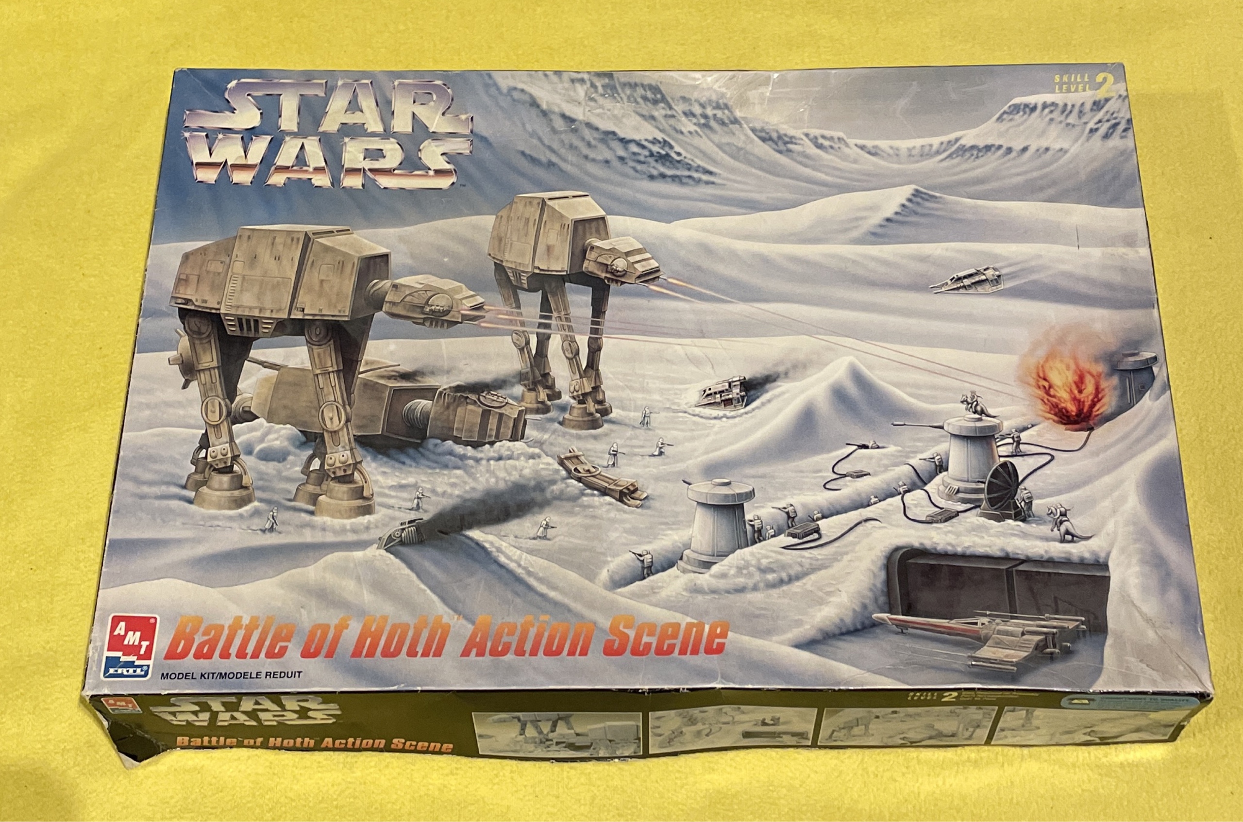 Star Wars Battle of Hoth Action Scene AMT ERTL | Warszawa | Ogłoszenie ...